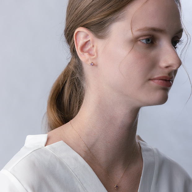 FOUR RAYED FLOWER | STAR JEWELRY台灣-日本首席時尚輕珠寶